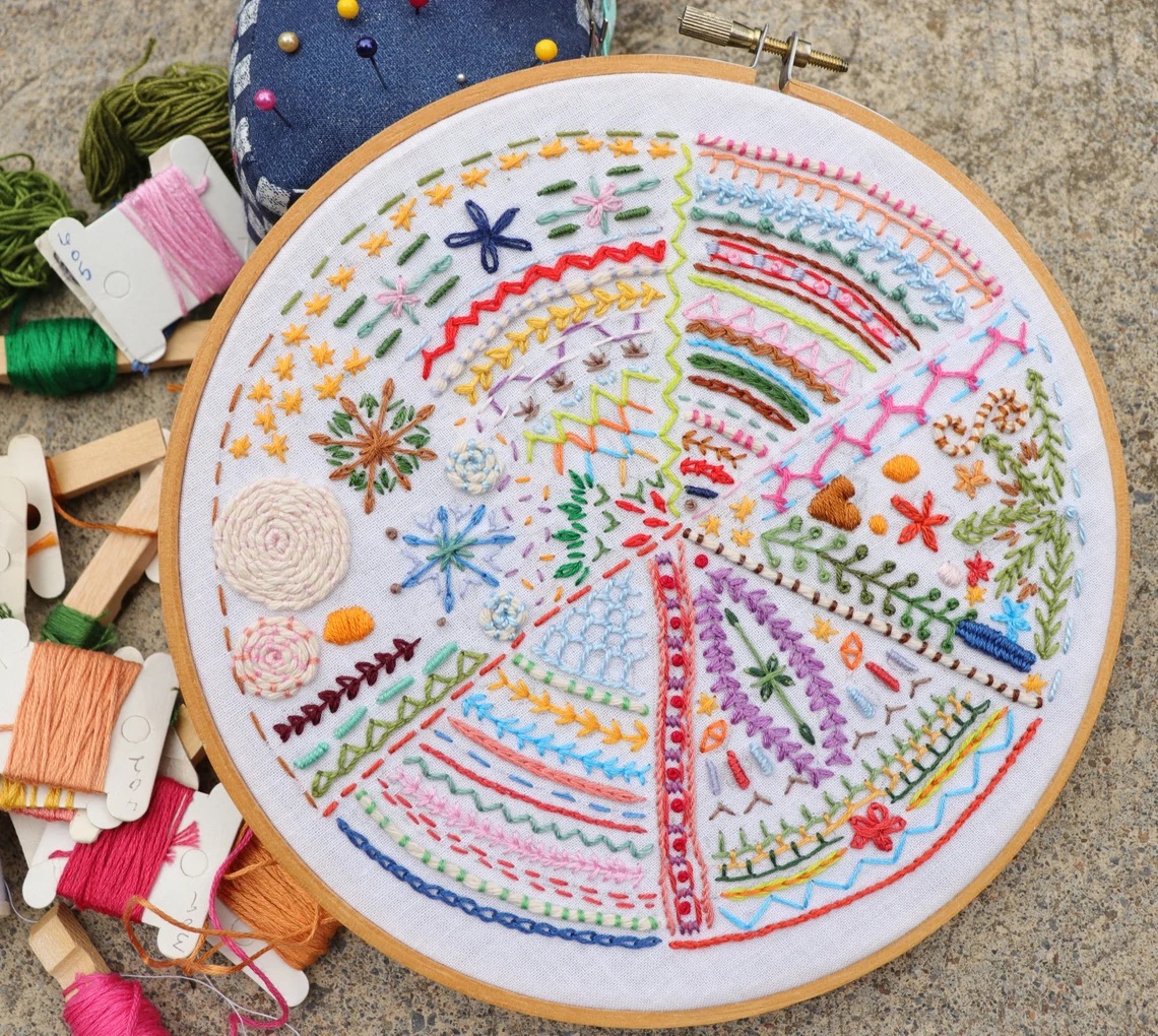 21 Hand Embroidery Patterns For Beginners The Hobby Mom
